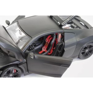 Maisto Audi R8 GT Matte Black 1:18 Scale Car Special Edition