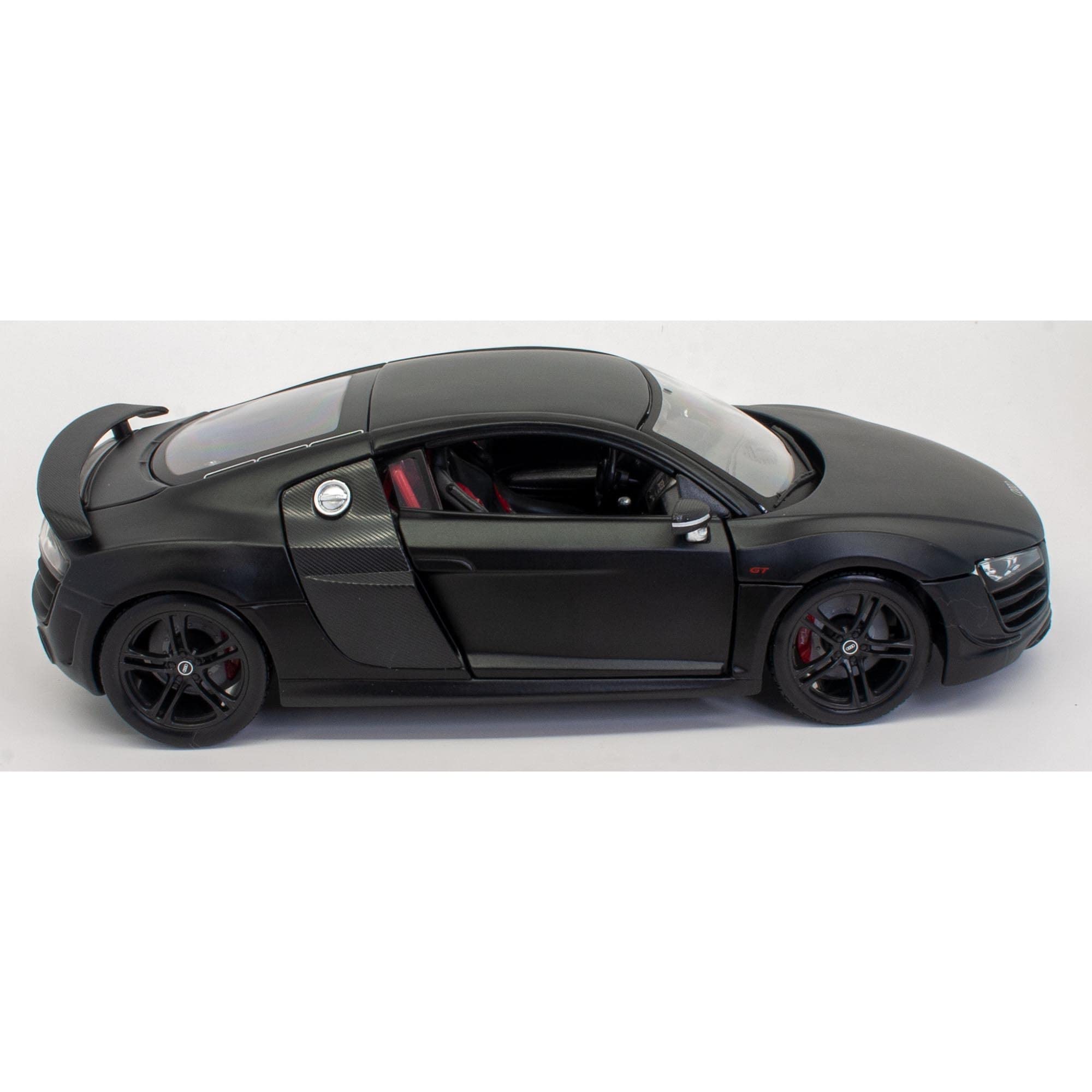 Maisto Audi R8 GT Matte Black 1:18 Scale Car Special Edition