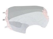 3m faceshield cover lens for 3m 6000, 6700, 6800 and 6900 series full facepiece respirator (25 per bag)