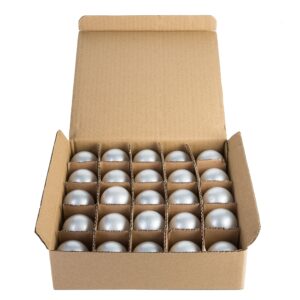 hometown evolution, inc. (box of 25) g50 white satin pearl 2 inch 7 watt c7 (e12) 3/8" base replacement bulbs