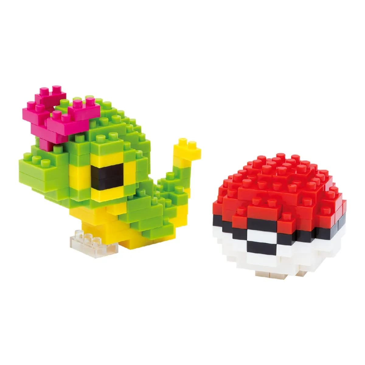 nanoblock - Pokemon - Caterpie & Poke Ball, Pokemon Series Building Kit