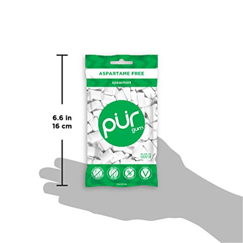 PUR Gum Spearmint, 55Count, 3 Pack