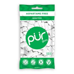 PUR Gum Spearmint, 55Count, 3 Pack