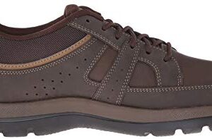 Rockport Men's Get Your Kicks Blucher, Brown, 9.5 Wide