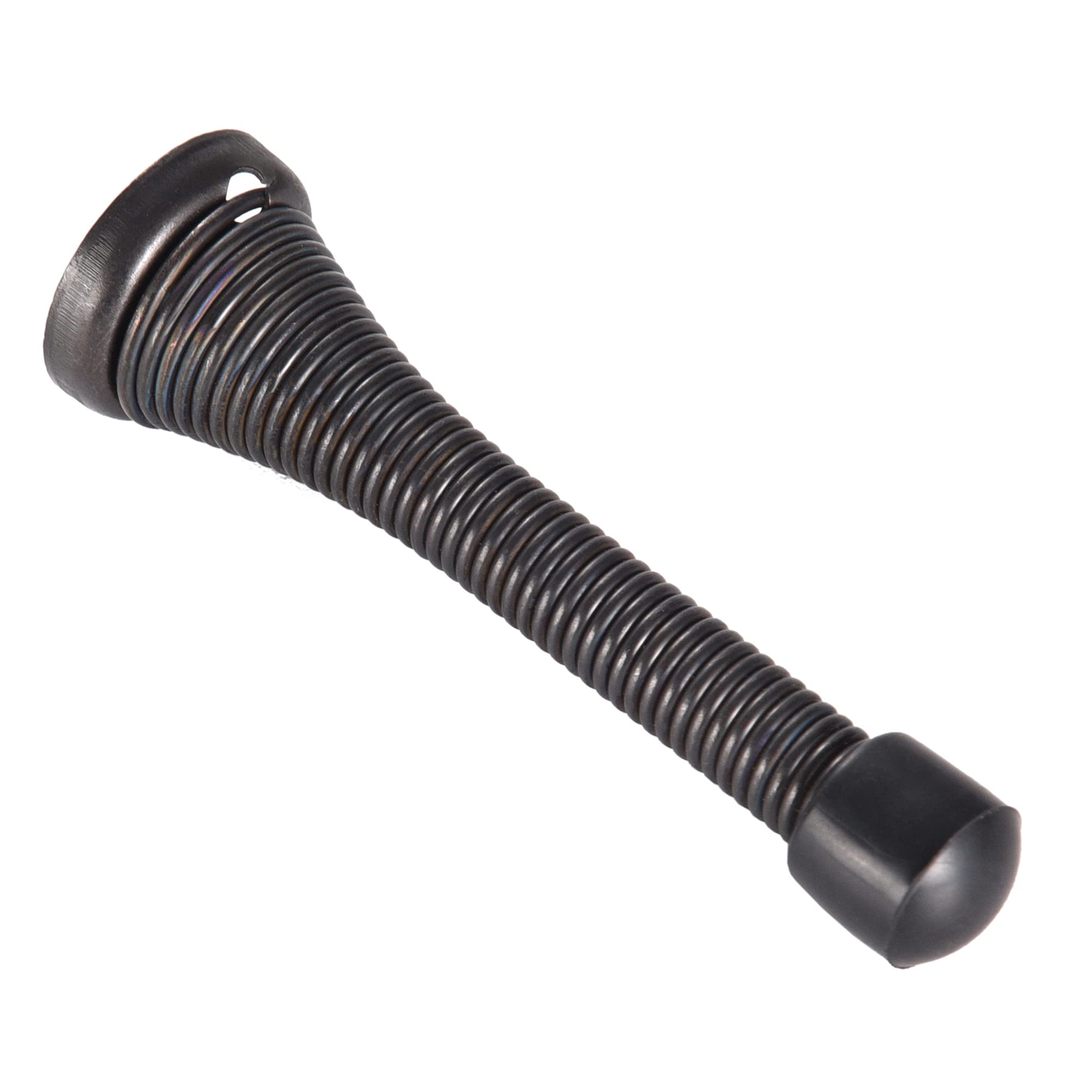 East West Consolidated 61965-2 Oil Rubbed Bronze Flexible Steel Spring Door Stop Stopper (Pack of 2)