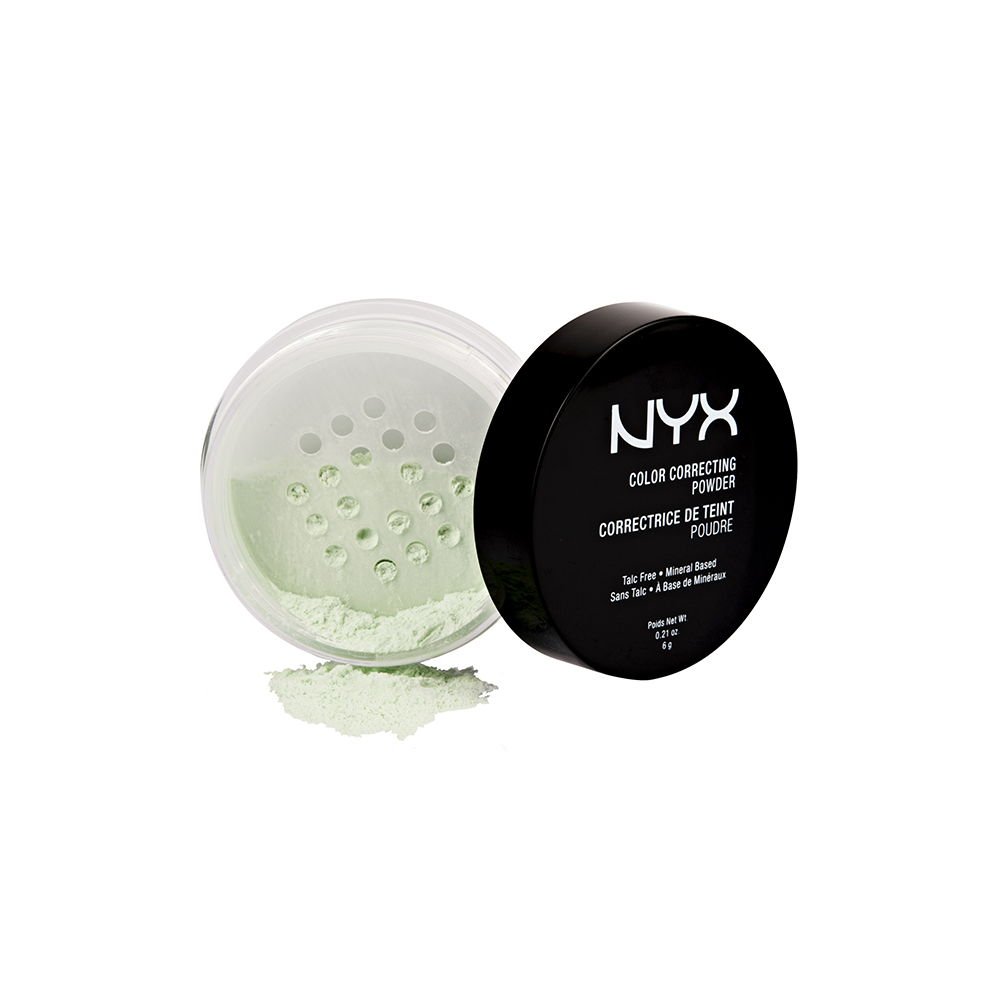 NYX PROFESSIONAL MAKEUP Color Correcting Powder, Green, 0.21 Ounce