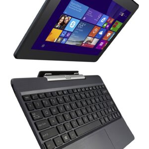 ASUS T100TAF-C1-GR Laptop (Windows 8.1, Intel Bay Trail-T Z3735F 1.33GH, 10.1" LED-lit Screen, Storage: 64 GB, RAM: 2 GB) Grey