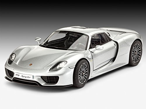 Revell of Germany 07026 Porsche 918 Spyder Model Kit, 19.4 cm Length, Various