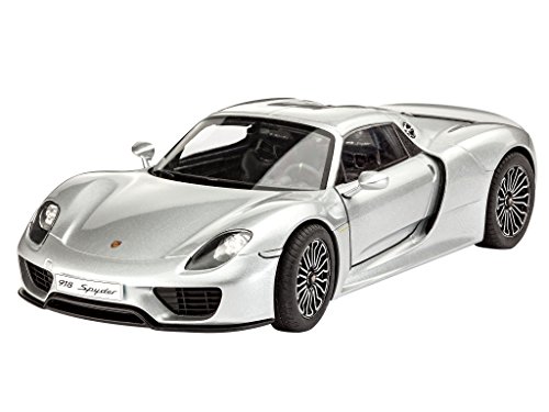 Revell of Germany 07026 Porsche 918 Spyder Model Kit, 19.4 cm Length, Various