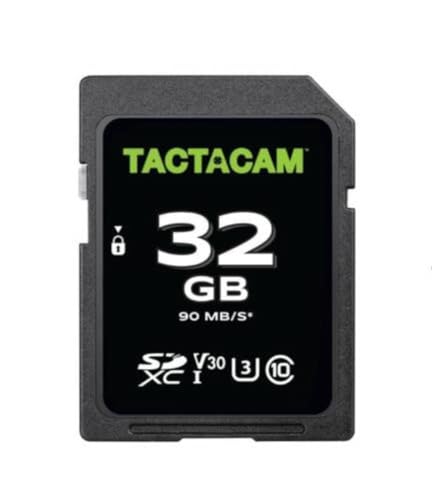 Tactacam High Performance SD Card, 32GB Ultra-Class 10 Micro SD Card with Adaptor