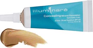 illuminare concealing mineral foundation - sienna sun - 0.5 oz