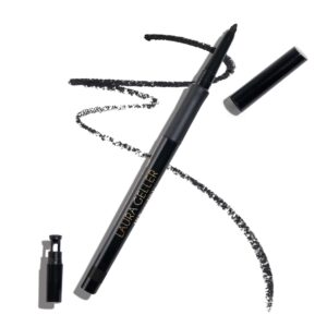 laura geller new york inkcredible gel eyeliner - blackbird - waterproof smudge-proof eyeliner pencil - built in sharpener