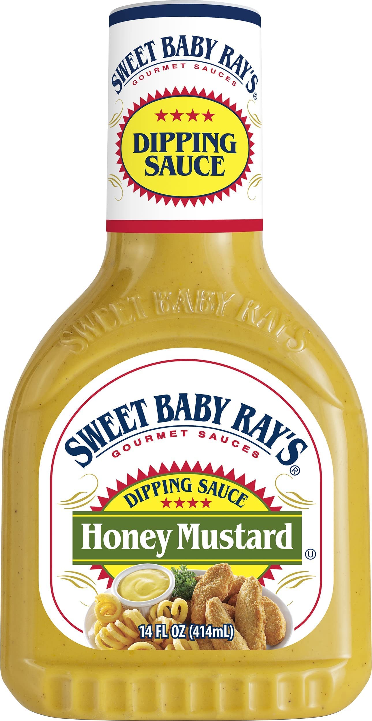 Sweet Baby Ray's Dipping Sauce, Honey Mustard (14 Ounce (Pack of 6))