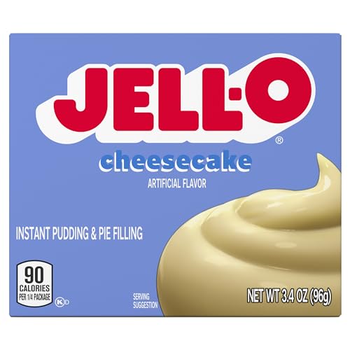 Jell-O Cheesecake Instant Pudding & Pie Filling Mix (3.4 oz Box)