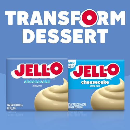 Jell-O Cheesecake Instant Pudding & Pie Filling Mix (3.4 oz Box)