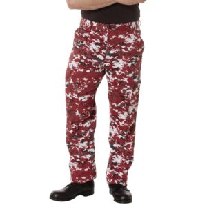 Rothco BDU Pant, Red Digital Camo, Medium