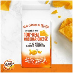 Goldfish Cheddar Crackers, Snack Crackers, 6.6 oz. bag, 6 CT box