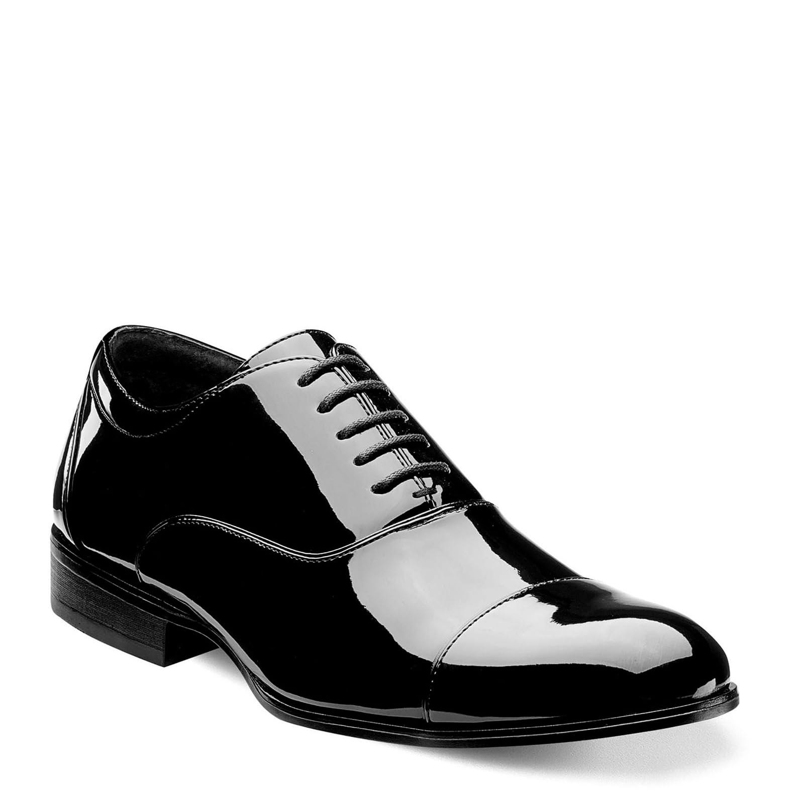 STACY ADAMS Men's, Gala Oxford Black Patent