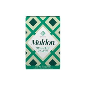 maldon salt, sea salt flakes, 8.5 oz (240 g), kosher, natural, handcrafted, gourmet, pyramid crystals