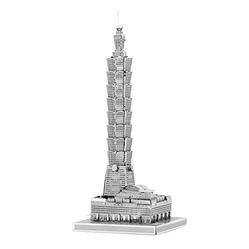 Fascinations Metal Earth Premium Series Taipei 101 3D Metal Model Kit