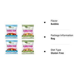 Tree Hugger Bubble Gum - Variety Pack - 2 Oz (4 bags)