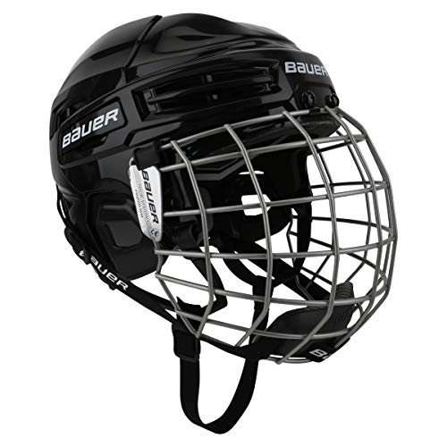 Bauer IMS 5.0 Helmet Combo, Black, Medium