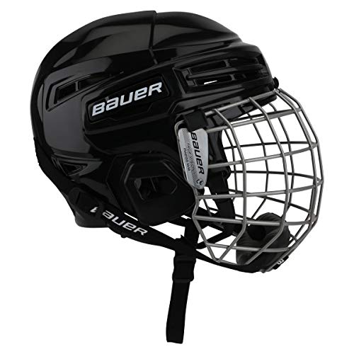 Bauer IMS 5.0 Helmet Combo, Black, Medium