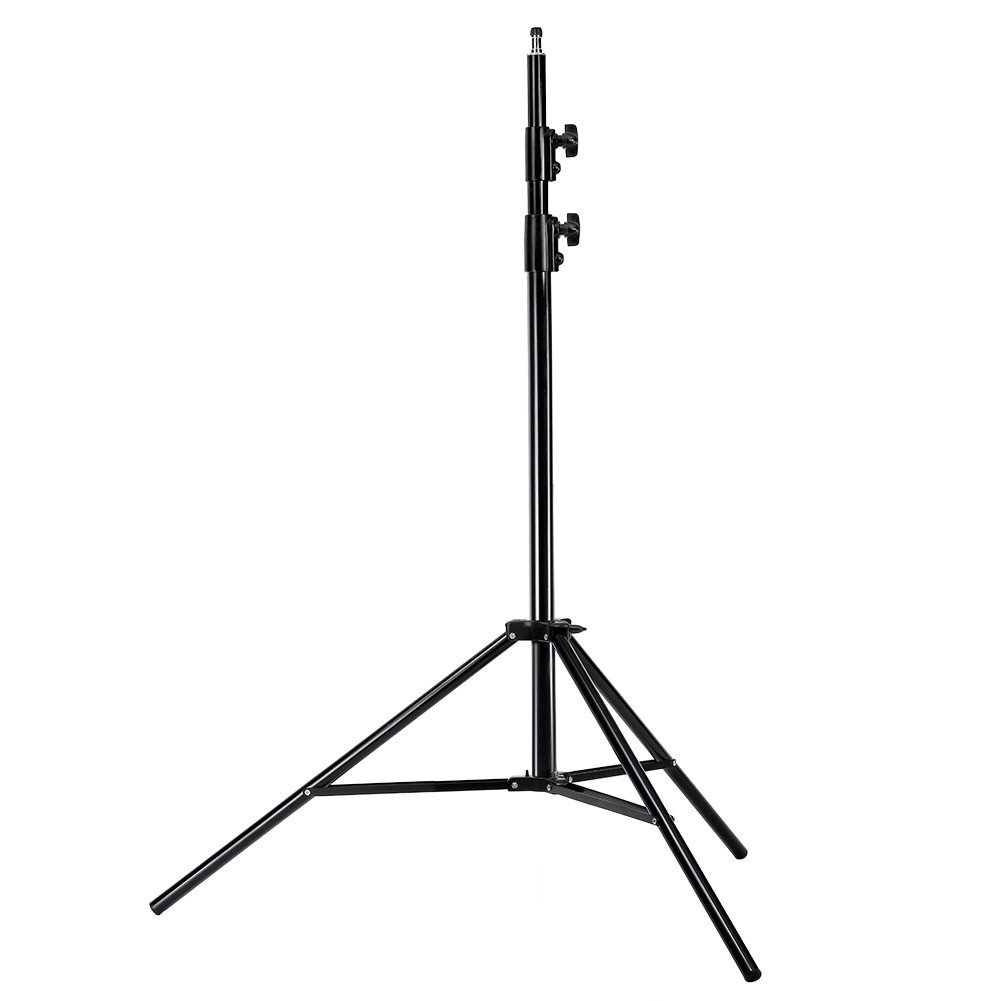 NEEWER Pro 9feet/260cm Spring Loaded Heavy Duty Photo Studio Light Stand with 1/4" Screw & 5/8 Stud for Video, Portrait and Photography Lighting