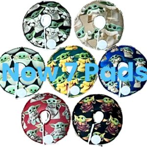 Cutie Button Pads G/j Tube 5 Pack Pads (S.s)