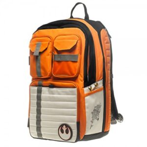 star wars rebel alliance icon/symbol 100% polyester backpack size: 13" w x 19"h x 8"d