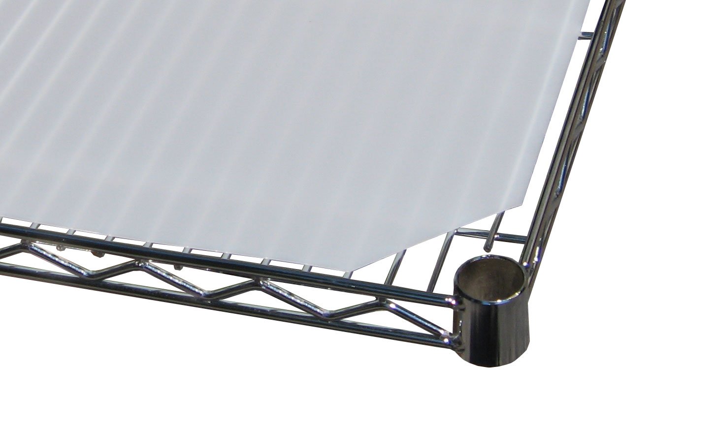 24" Deep x 60" Wide Plastic Shelf Liner