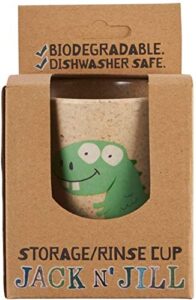 jack n' jill rinse/storage cup - dino