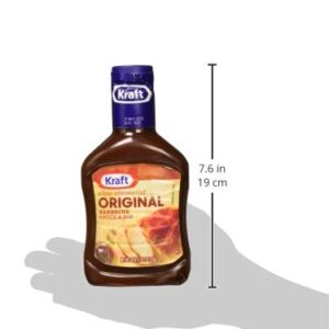 Kraft Original Slow-Simmered BBQ Barbecue Sauce (18 oz Bottle)