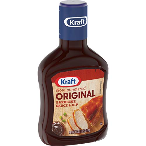 Kraft Original Slow-Simmered BBQ Barbecue Sauce (18 oz Bottle)