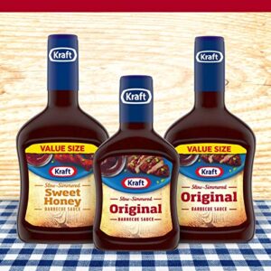 Kraft Original Slow-Simmered BBQ Barbecue Sauce (18 oz Bottle)