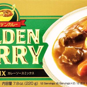 S&B Golden Curry Sauce Mix, Medium Hot, 8.4-Ounce (5 Packs)