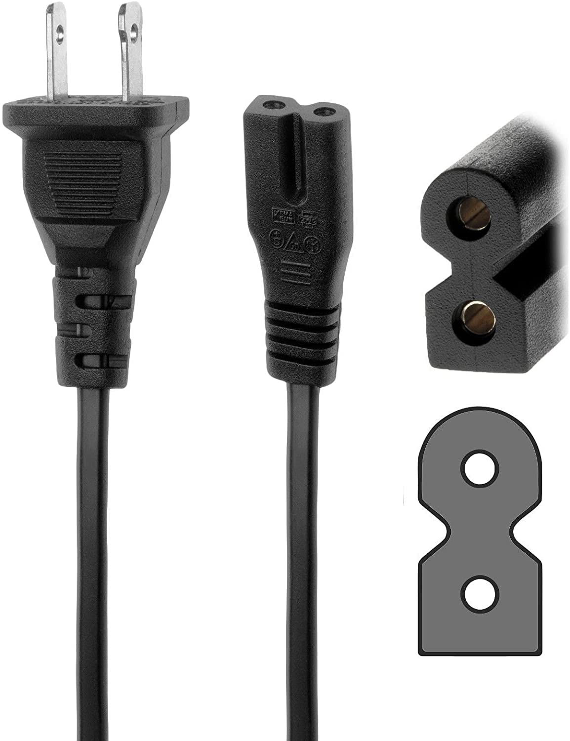 NewPowerGear AC Power plus Lead Cord Cable For BOSE Acoustic Wave music system (model CD3000)