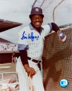 kirkland jimmy wynn 8 by 10 photo autograph on glossy photo paper