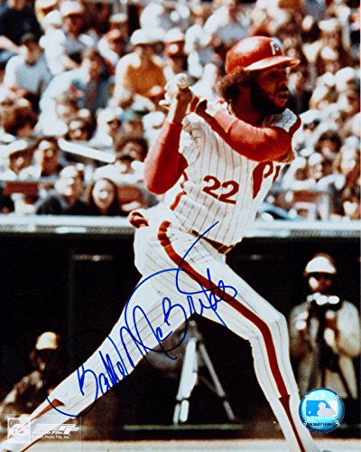 Kirkland Bake Mcbride, Phillies 8 by 10 Photo Autograph on Glossy Photo Paper