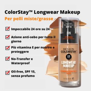 Revlon Colorstay Makeup Foundation 250 Fresh Beige (Beige)