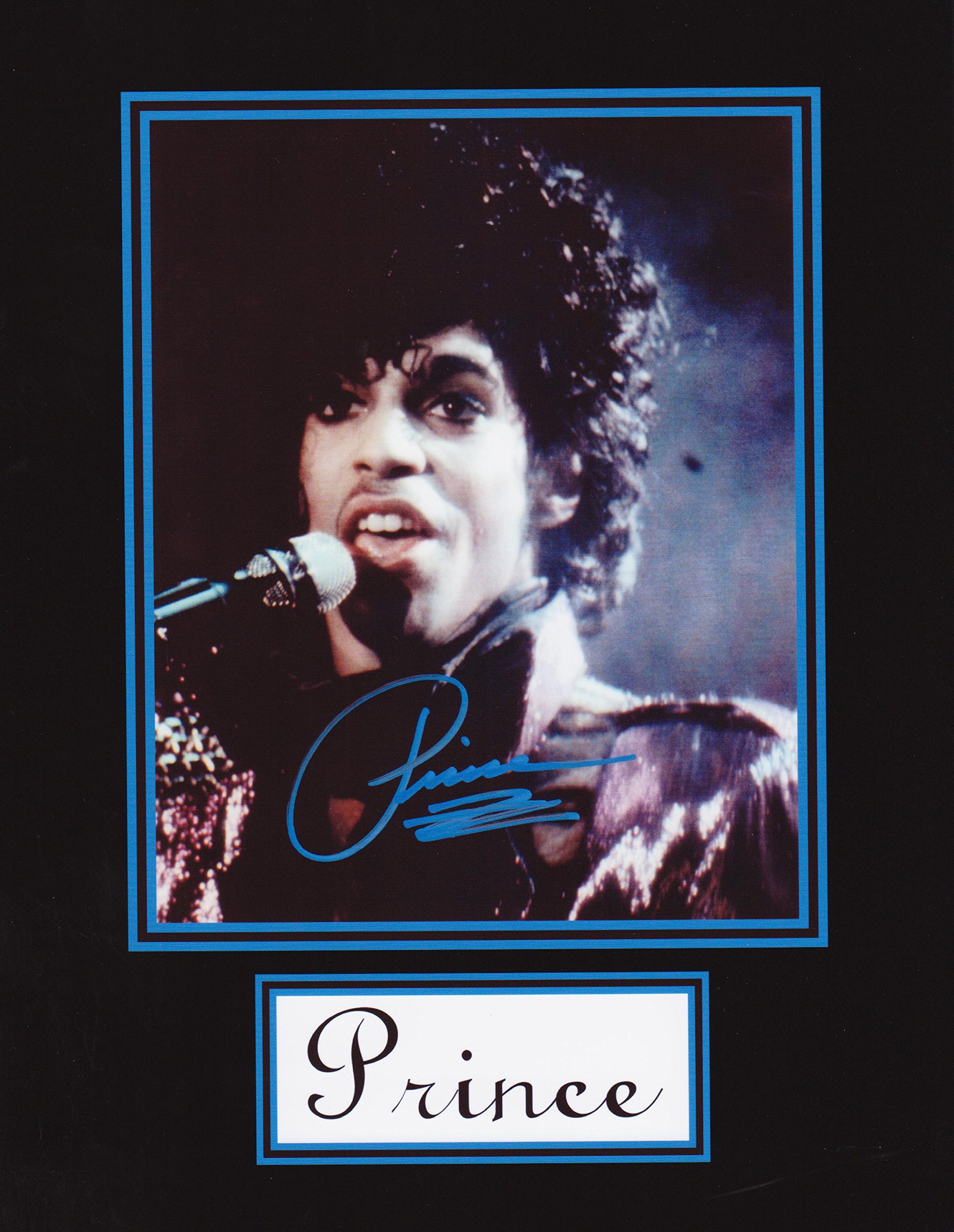 Kirkland Prince, the Great Rock Performer, 8 X 10 Photo Autograph on Glossy Photo Paper