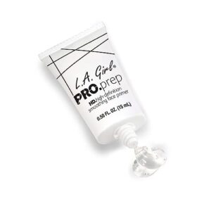 l.a. girl pro prep hd high definition smoothing face primer, assortment, 0.5 fl oz