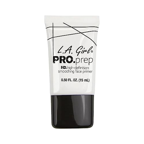 L.A. Girl PRO Prep HD High Definition Smoothing Face Primer, Assortment, 0.5 Fl Oz