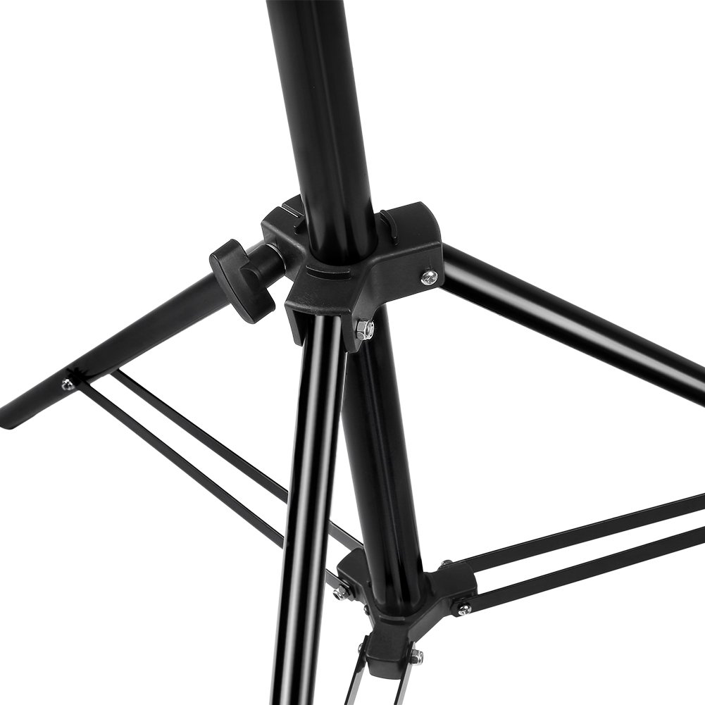 NEEWER Photography Light Stand, 7 Feet / 210cm Aluminum Alloy Photo Studio Tripod Stands for Video, Portrait and Photography Lighting, Reflectors, Soft Boxes, Umbrellas, Backgrounds (2 Pieces)