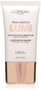 l’oréal paris true match liquid glow illuminator, ice, 0.67 fl; oz.