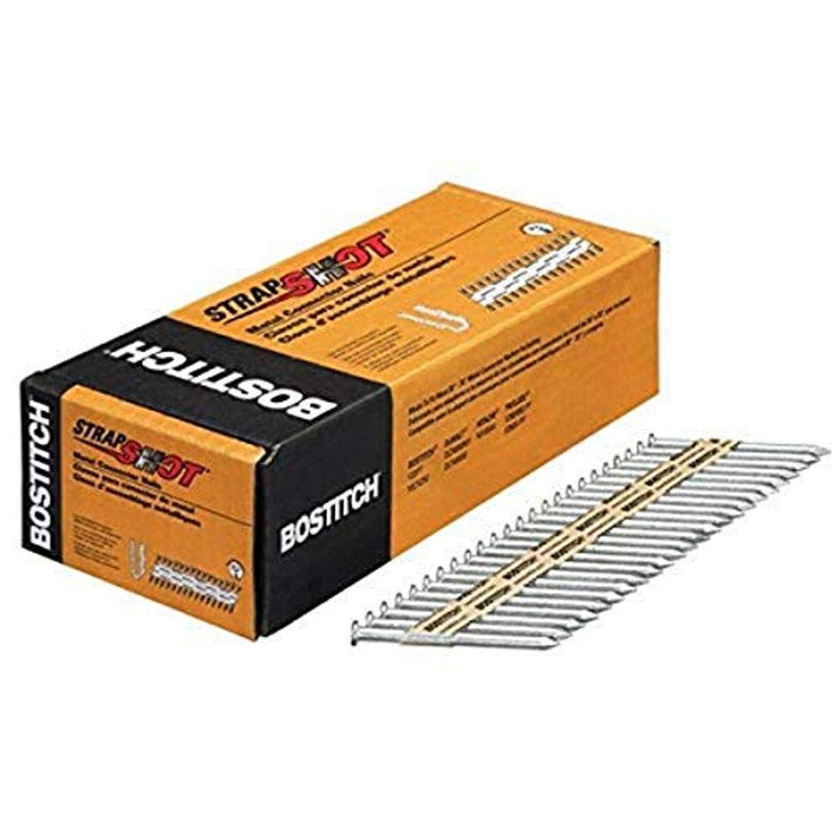 DEWALT BOSTITCH Metal Connector Nails, Paper Tape Collated, 500-Pack (PT-MC14825G.5M)