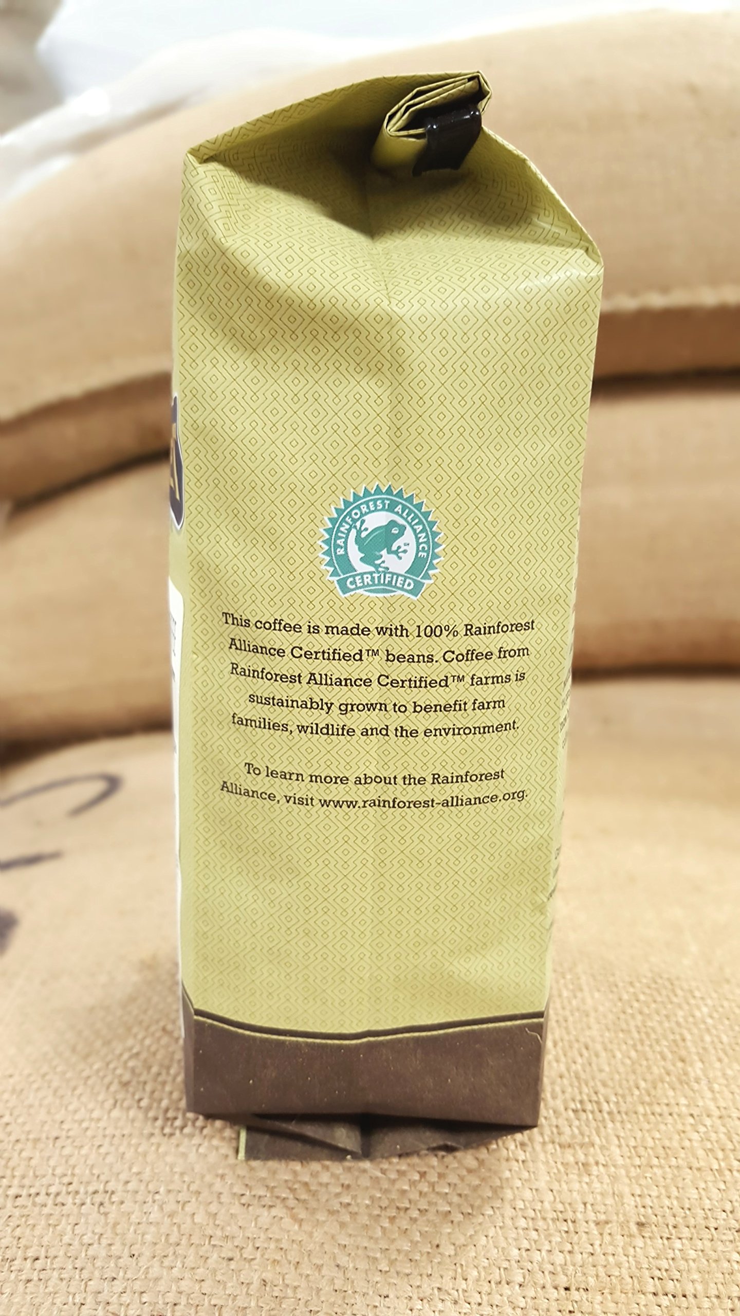 Verena Street 11 Ounce Ground, Swiss Water Process Decaf Coffee, Sunday Drive Decaffeinated, Medium Roast Rainforest Alliance Certified Arabica Coffee