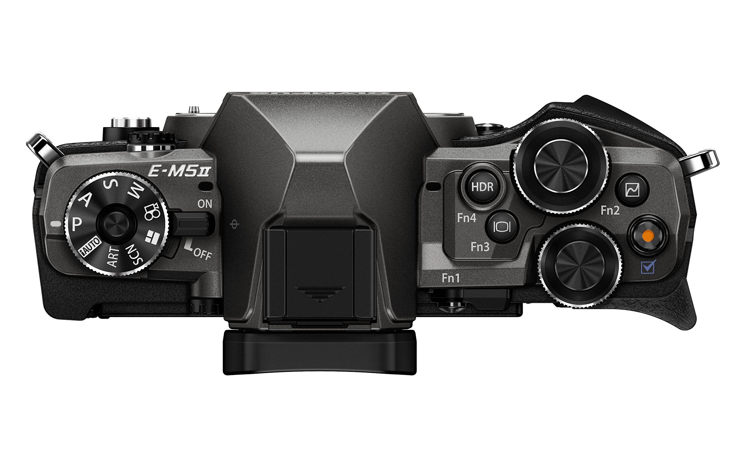 OM SYSTEM OLYMPUS OM-D E-M5 Mark II Limited Edition Digital Camera (Titanium) (Body Only)