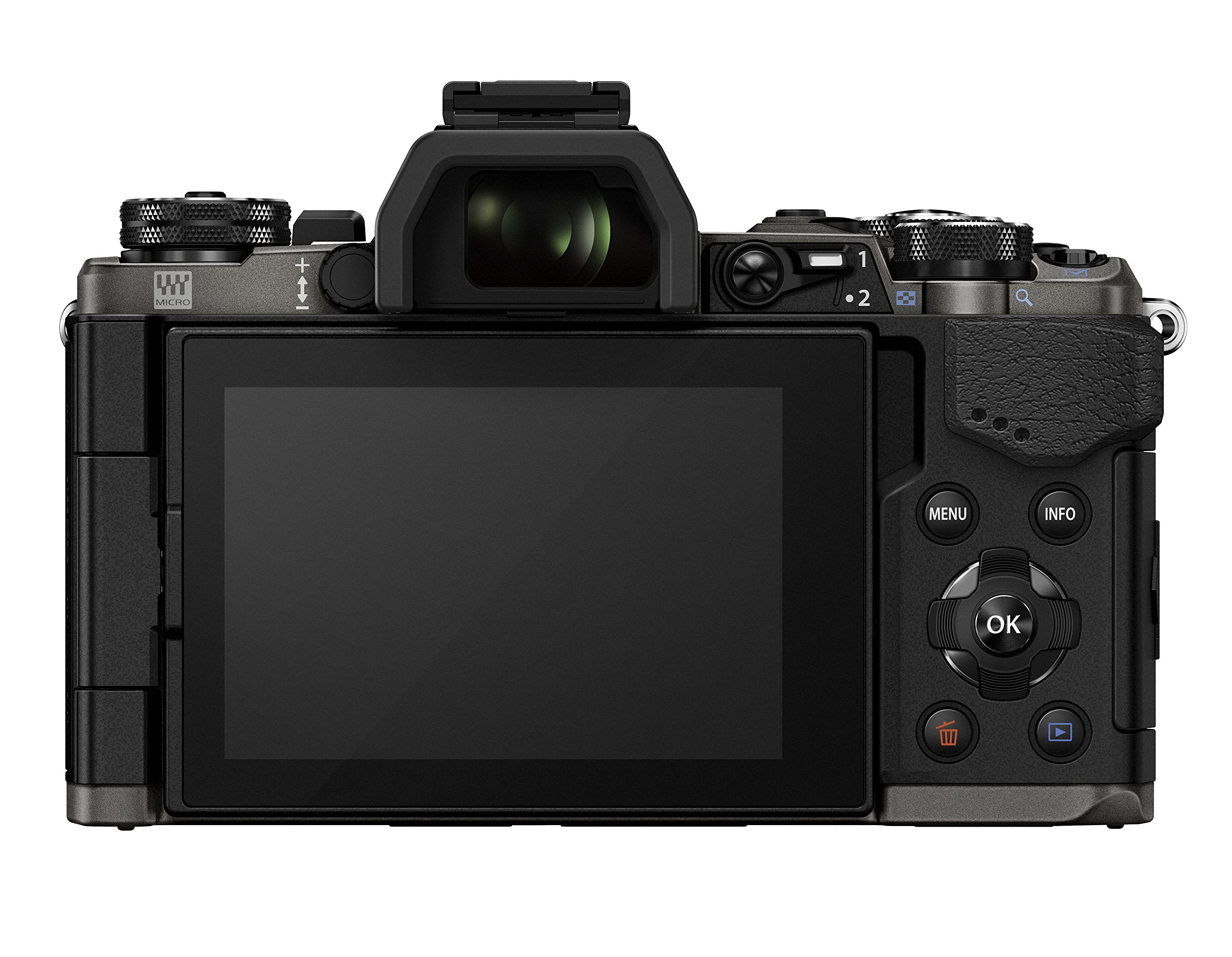 OM SYSTEM OLYMPUS OM-D E-M5 Mark II Limited Edition Digital Camera (Titanium) (Body Only)