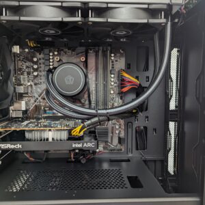 Centaurus Monolith 2 Computer - Intel Core i9-12900K 16-Core, 32GB RAM, 1TB NVMe SSD, Intel ARC A380 6GB GPU, Windows 11 Pro, WiFi, Liquid Cooler. Custom Professional PC